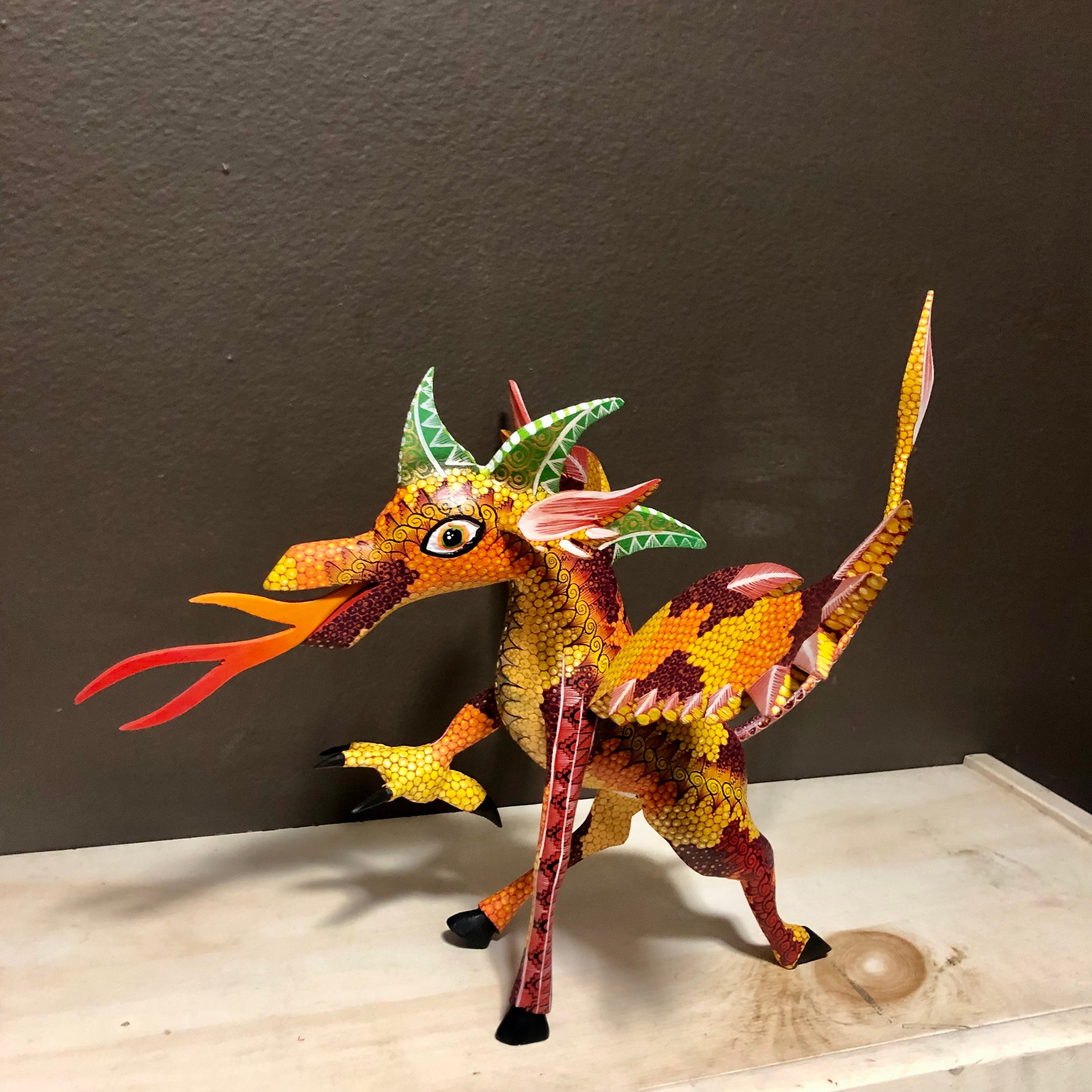 Alebrije Spirit Animal Wood Carving by Esperanza Martinez from Oaxaca ...