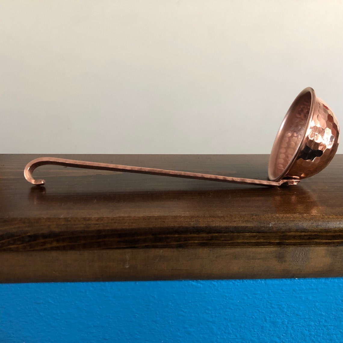 Pure Hammered Copper 2oz Ladle - Etsy