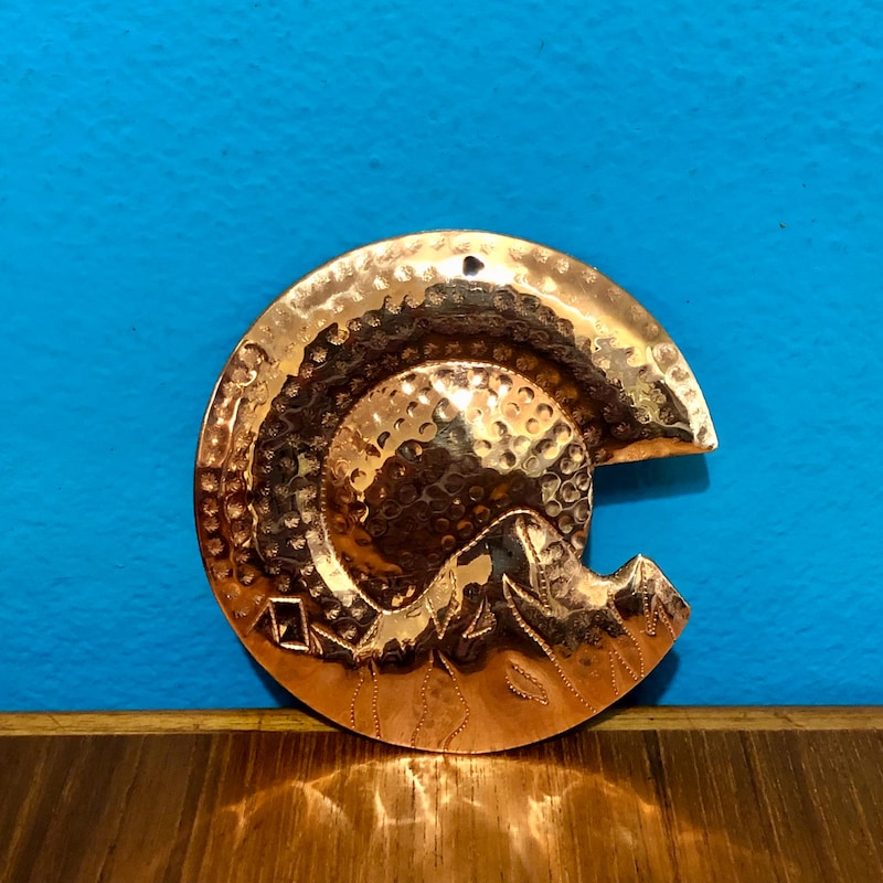 Handcrafted Copper Ornament - Etsy