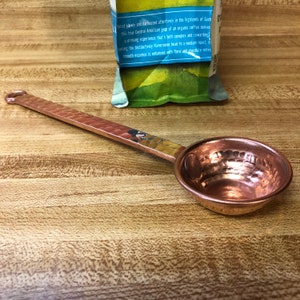 Hammered Copper 1/2oz (1 Tbsp.) Coffee Scoop Measuring Spoon - 7.5” - Etsy