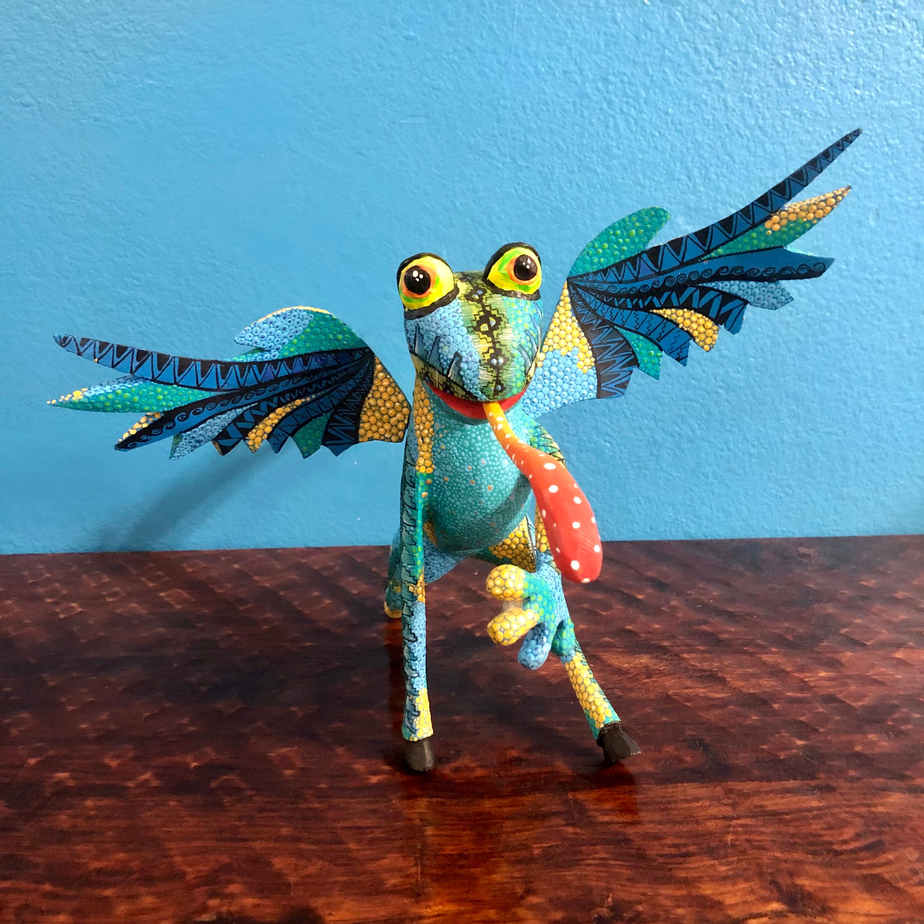 Alebrije Spirit Animal Wood Carving by Esperanza Martinez from Oaxaca ...
