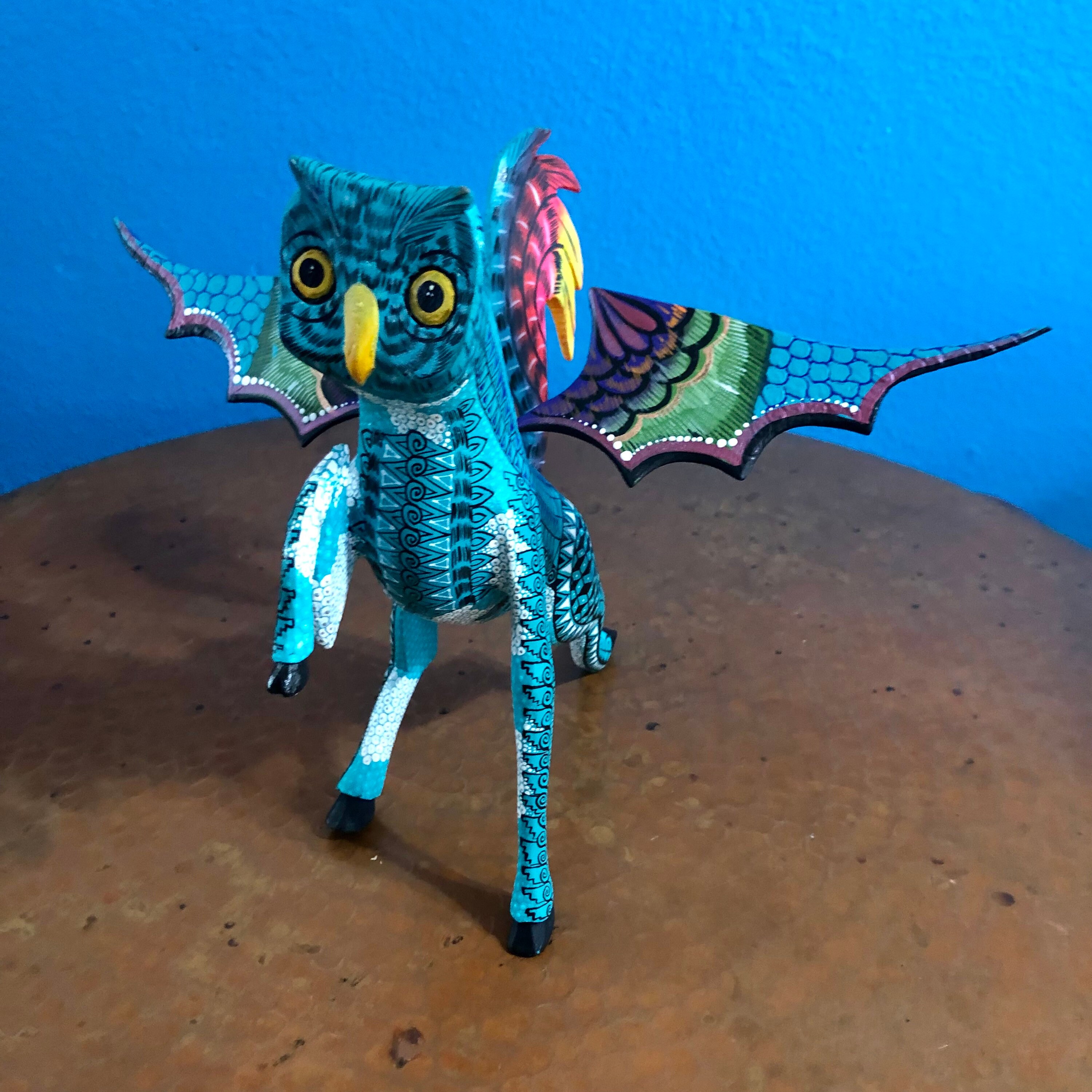 Alebrije Spirit Animal Wood Carving by Esperanza Martinez from Oaxaca ...
