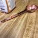 Hammered Copper 1oz Coffee Scoop Measuring Spoon - 8” - Etsy