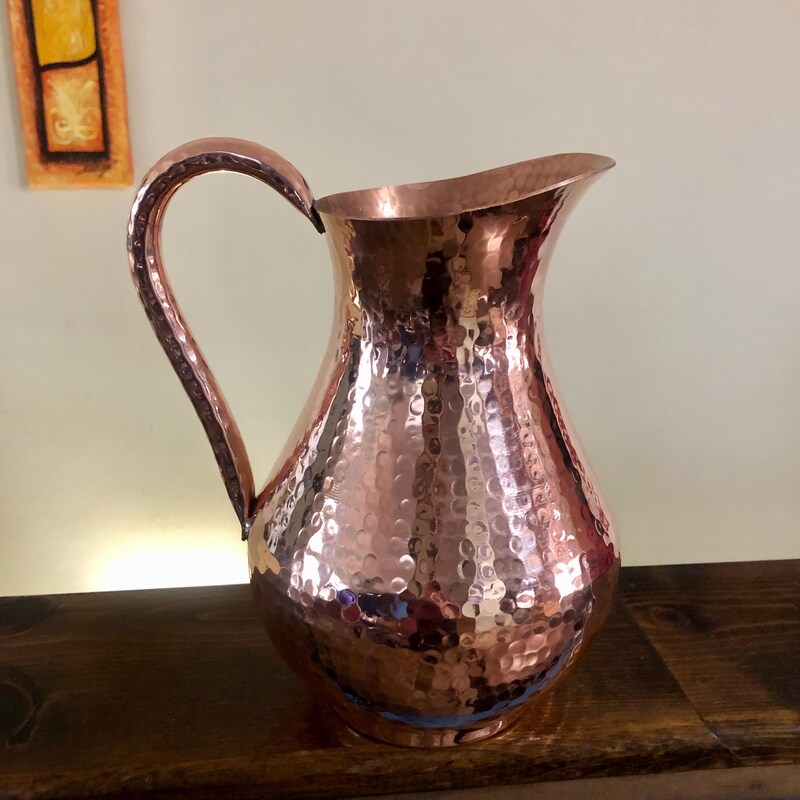 Copper Pitcher - Etsy