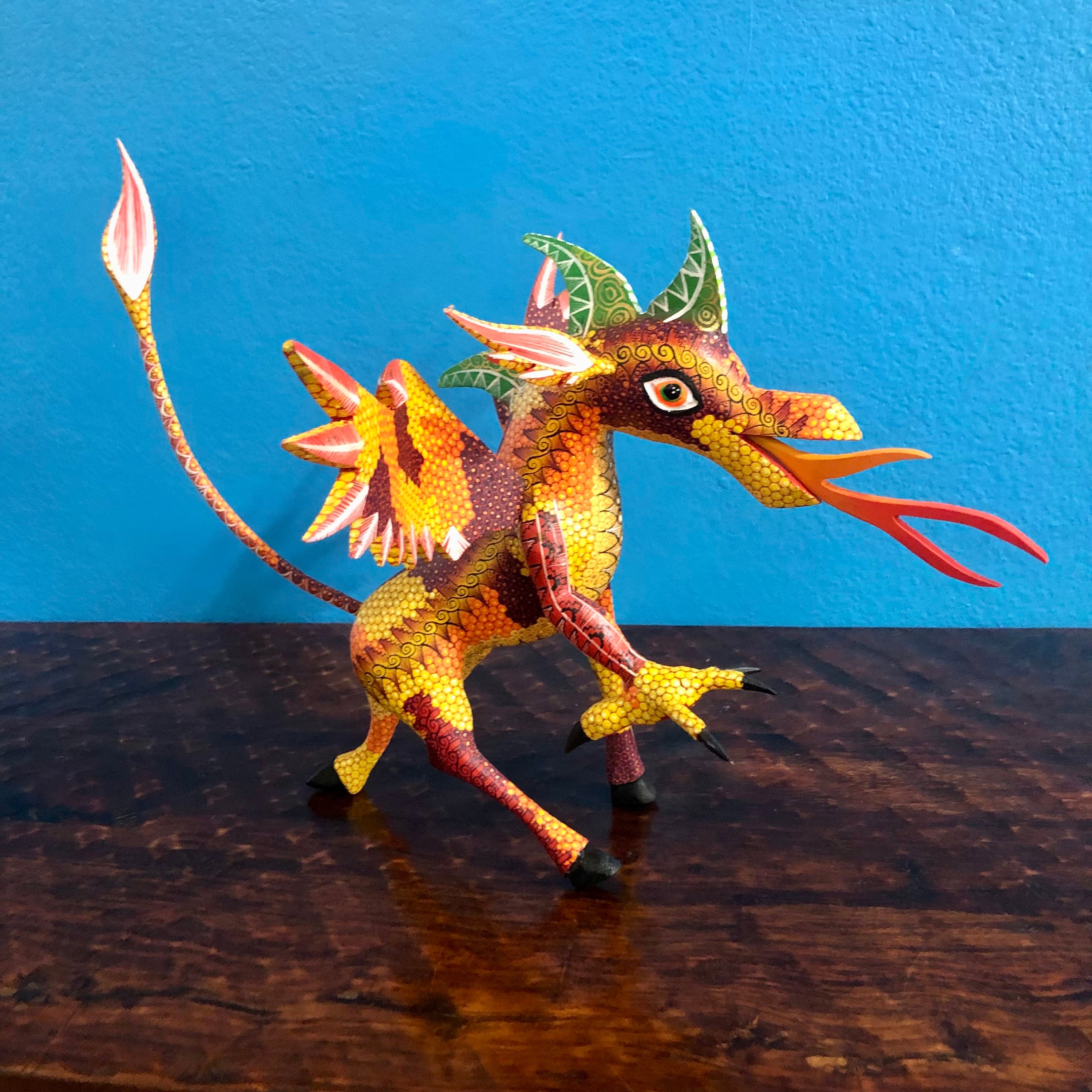 Alebrije Spirit Animal Wood Carving by Esperanza Martinez from Oaxaca ...