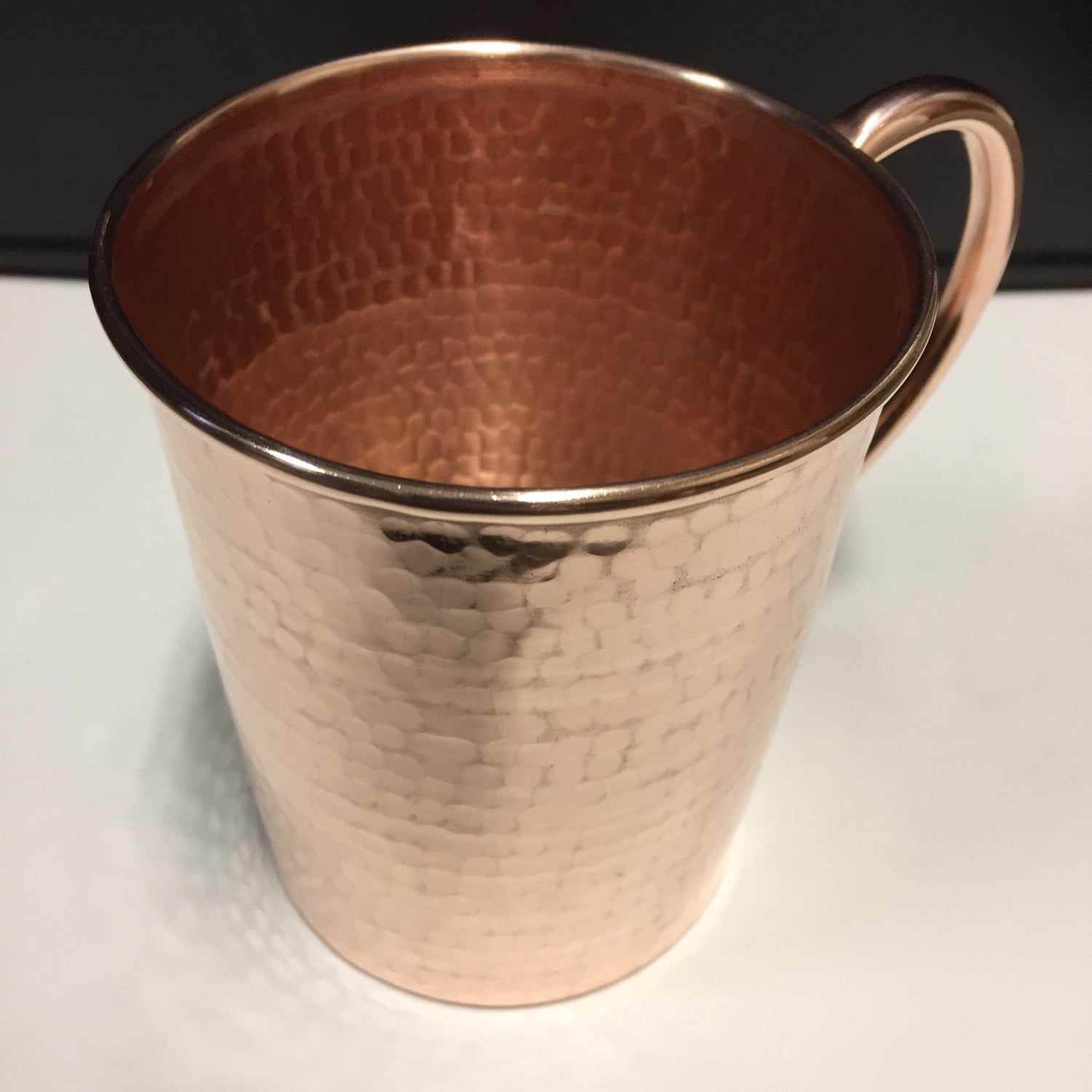 20oz Moscow Mule Hammered Pure Copper Mug