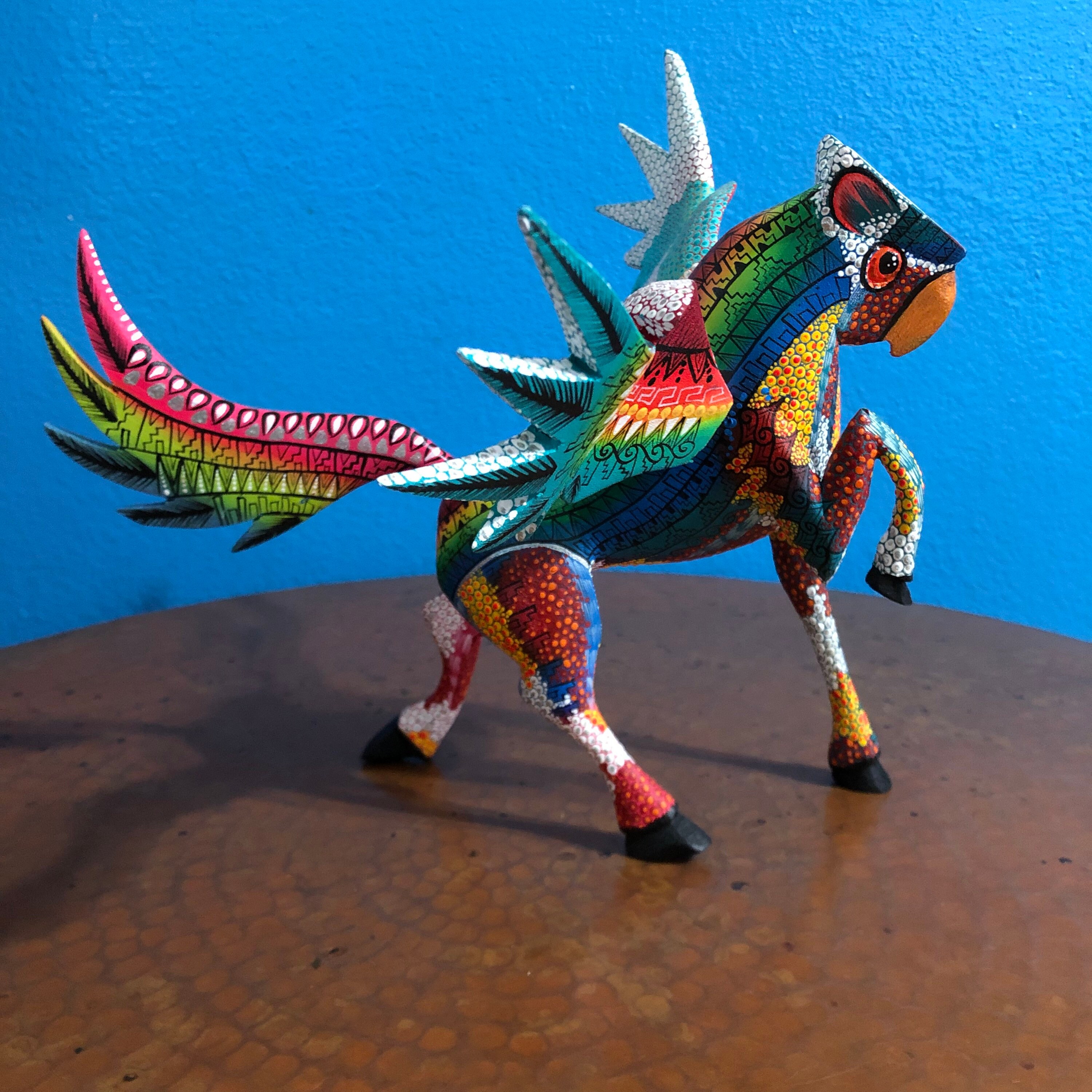 Alebrije Spirit Animal Wood Carving by Esperanza Martinez from Oaxaca ...