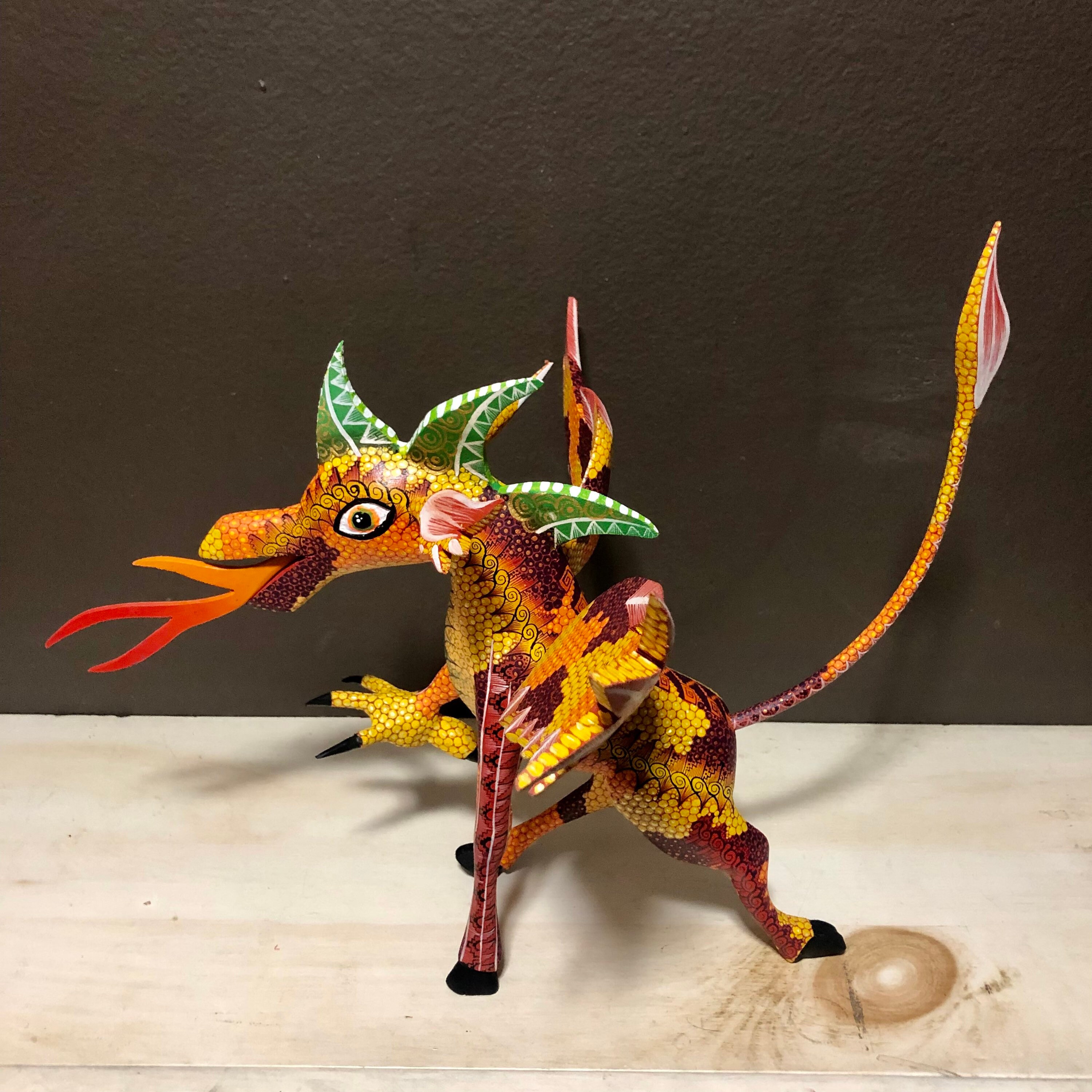 Alebrije Spirit Animal Wood Carving by Esperanza Martinez from Oaxaca ...