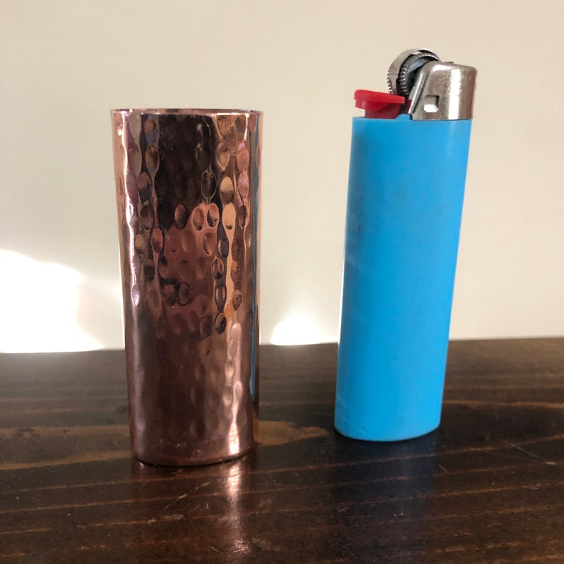 Handcrafted Pure Copper Lighter Cover With Hand Hammered - Etsy