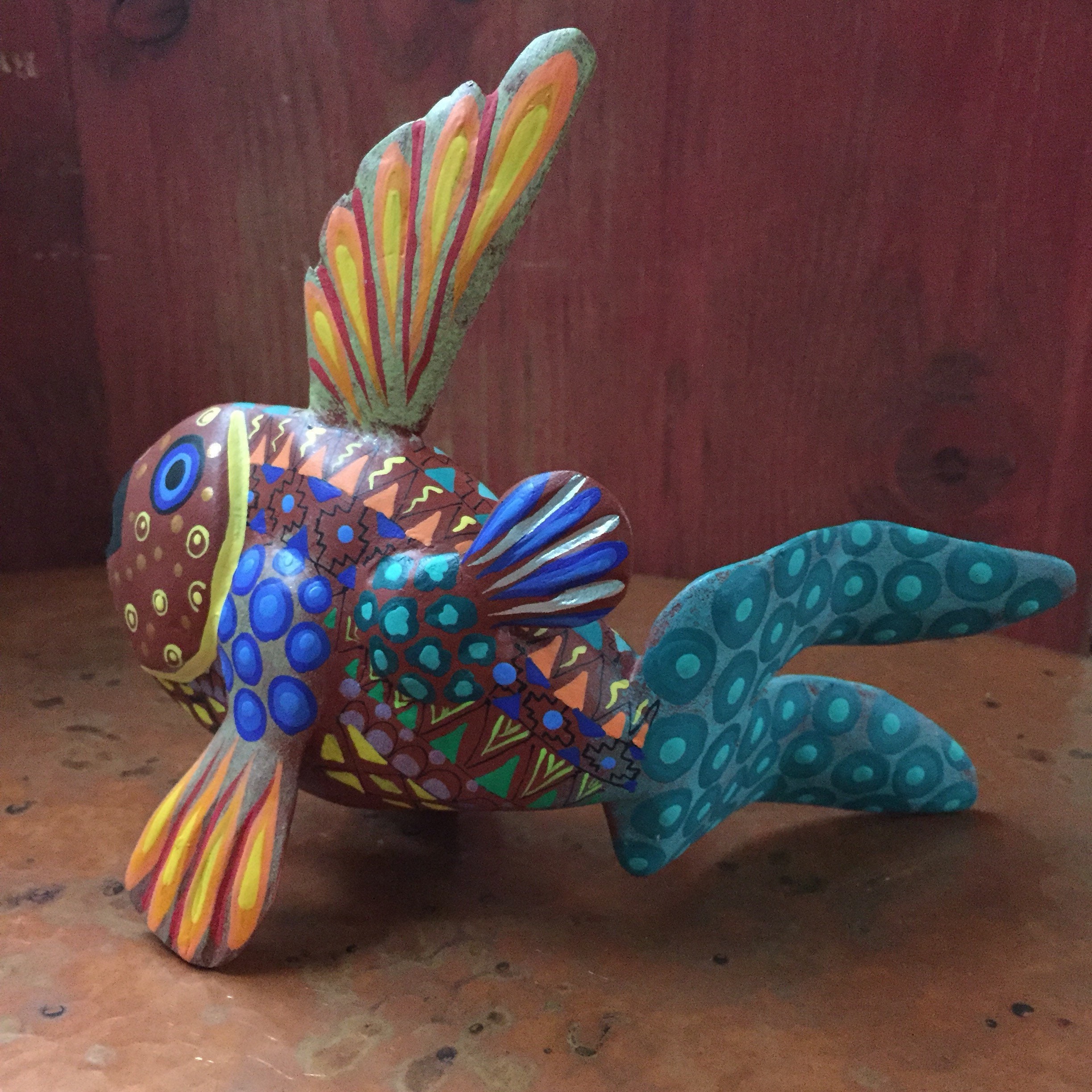 Alebrije Fish by Zeny Fuentes