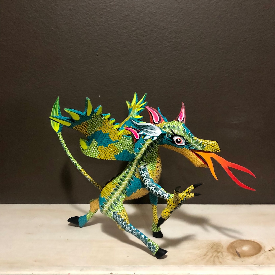 Alebrije Spirit Animal Wood Carving by Esperanza Martinez From Oaxaca ...