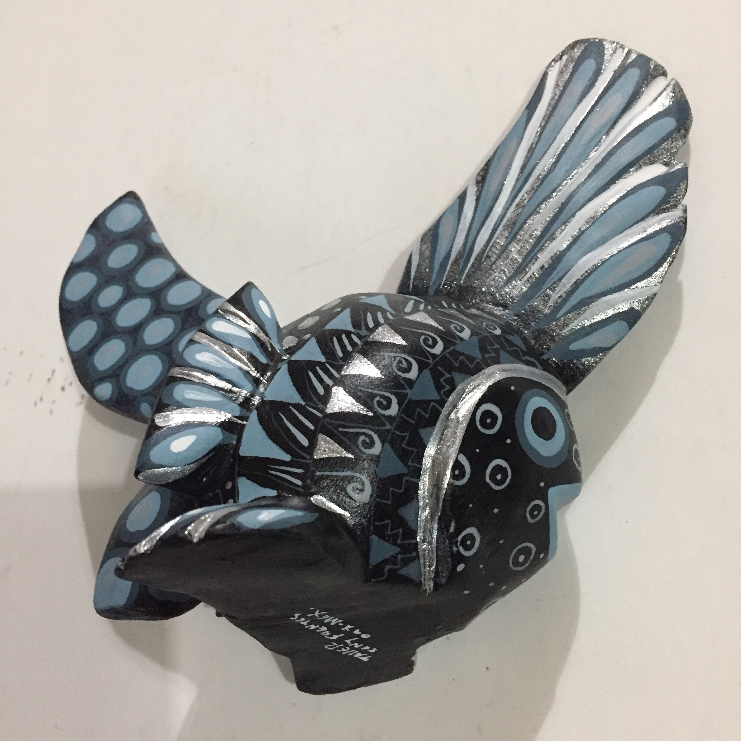 Alebrije Fish Handcrafted Wood Carving by Zeny Fuentes & Reyna Piña ...