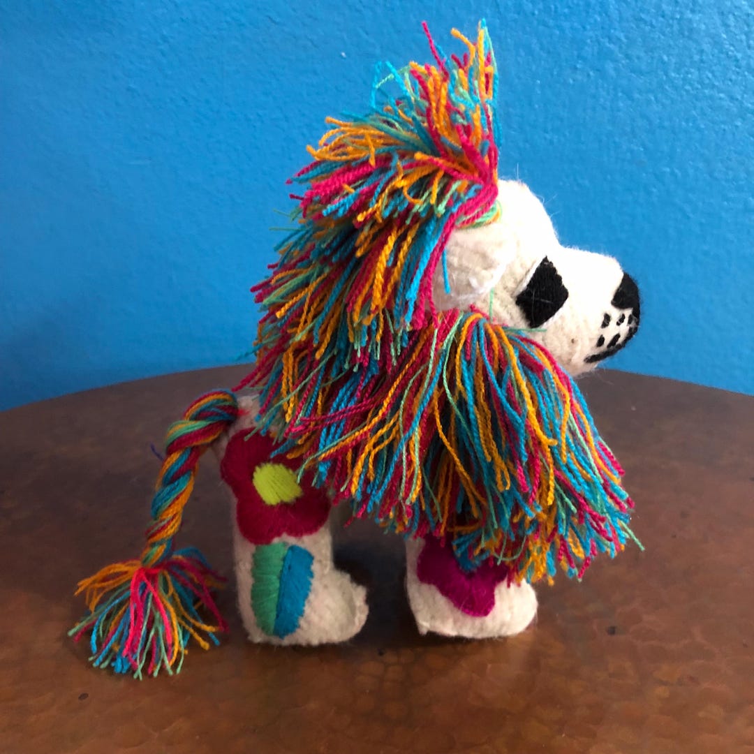 Hand Sewn Wool Stuffed Animal Lion Plush Toy - Etsy