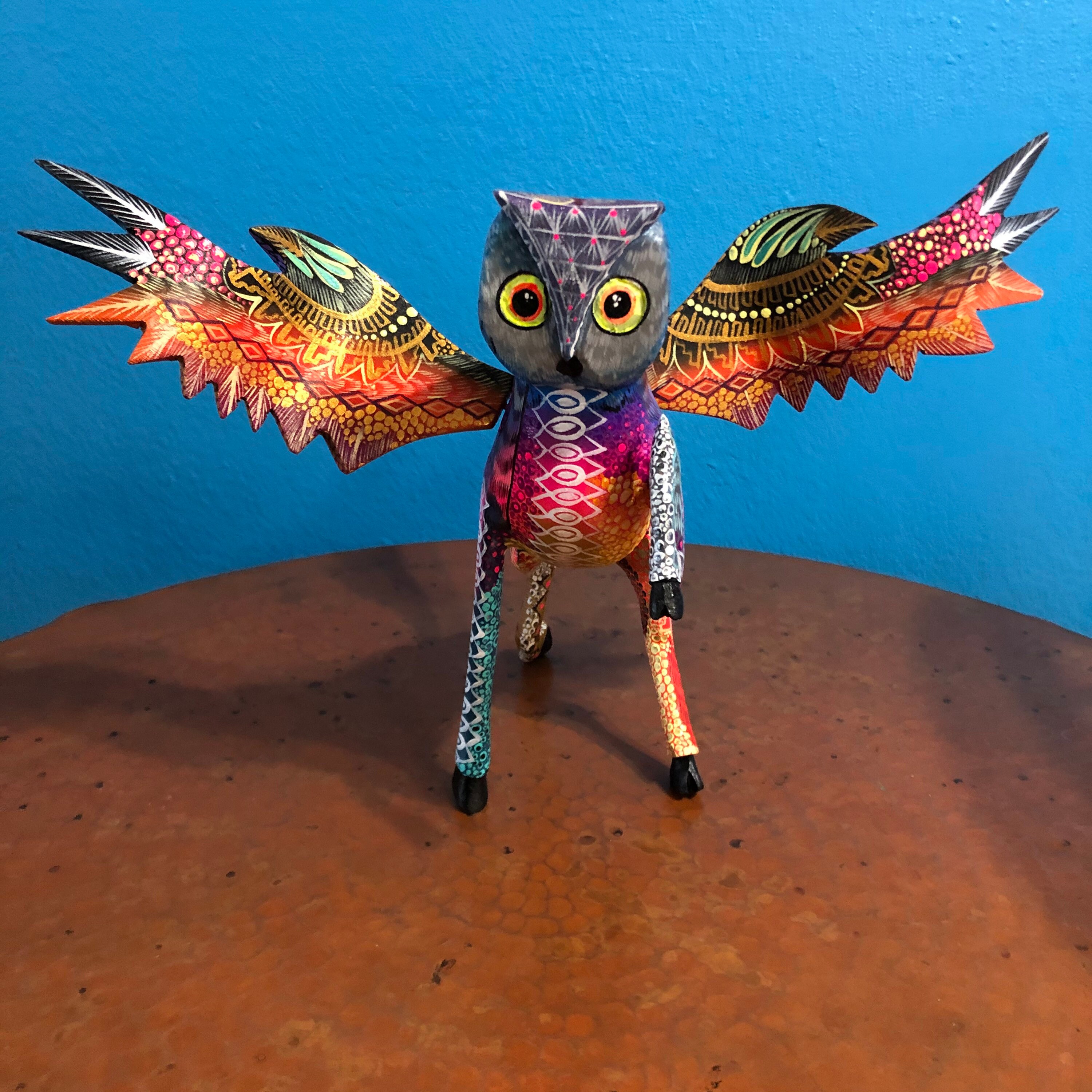 Alebrije Spirit Animal Wood Carving by Roberto and Esperanza Martinez ...