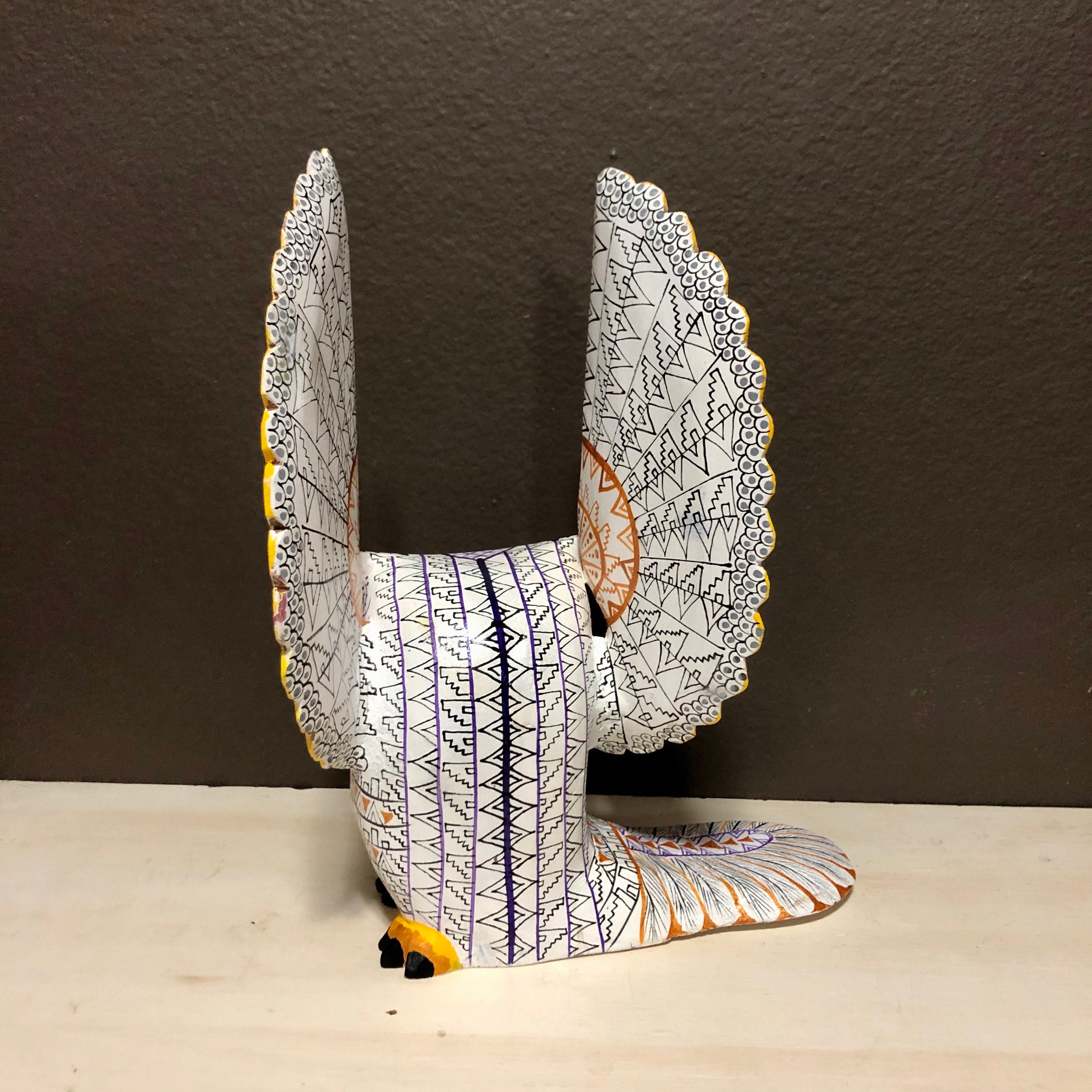 Alebrije Owl Wood Carving by Roberto and Esperanza Martinez from Oaxaca ...