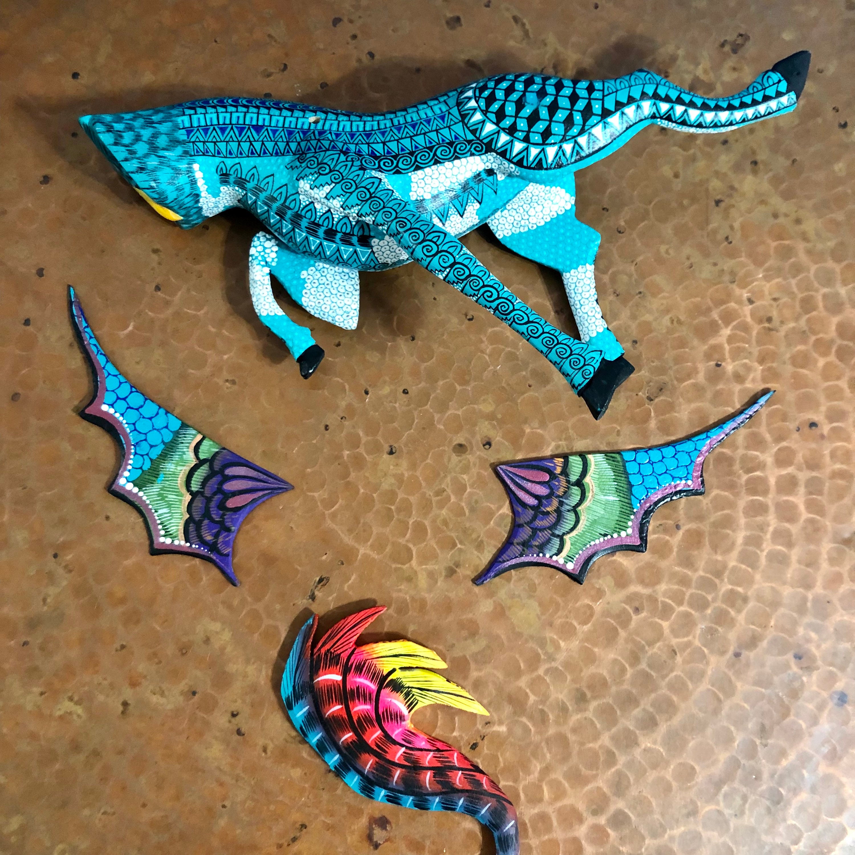 Alebrije Spirit Animal Wood Carving by Esperanza Martinez from Oaxaca ...