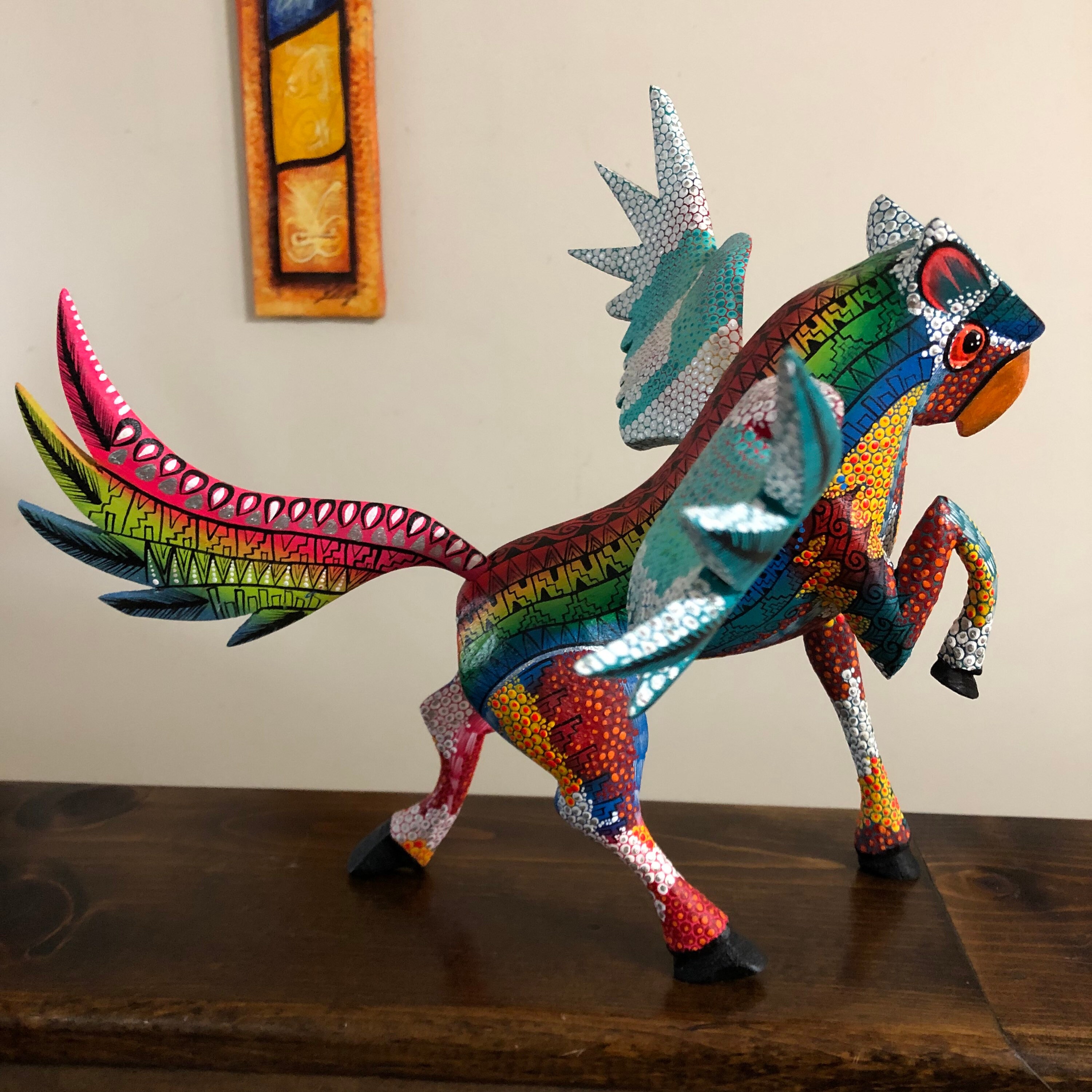 Alebrije Spirit Animal Wood Carving by Esperanza Martinez from Oaxaca ...