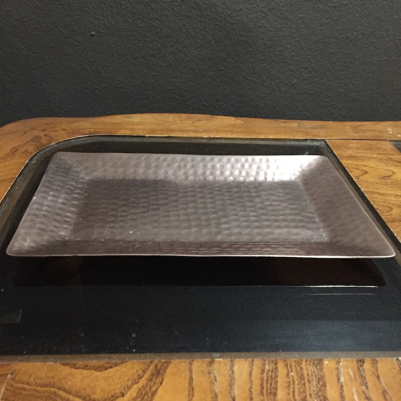 Pure Hammered Copper Valet Tray 8 X 5 - Etsy