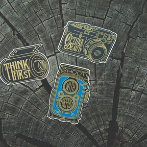 Film Camera Sticker Set 2 - Etsy