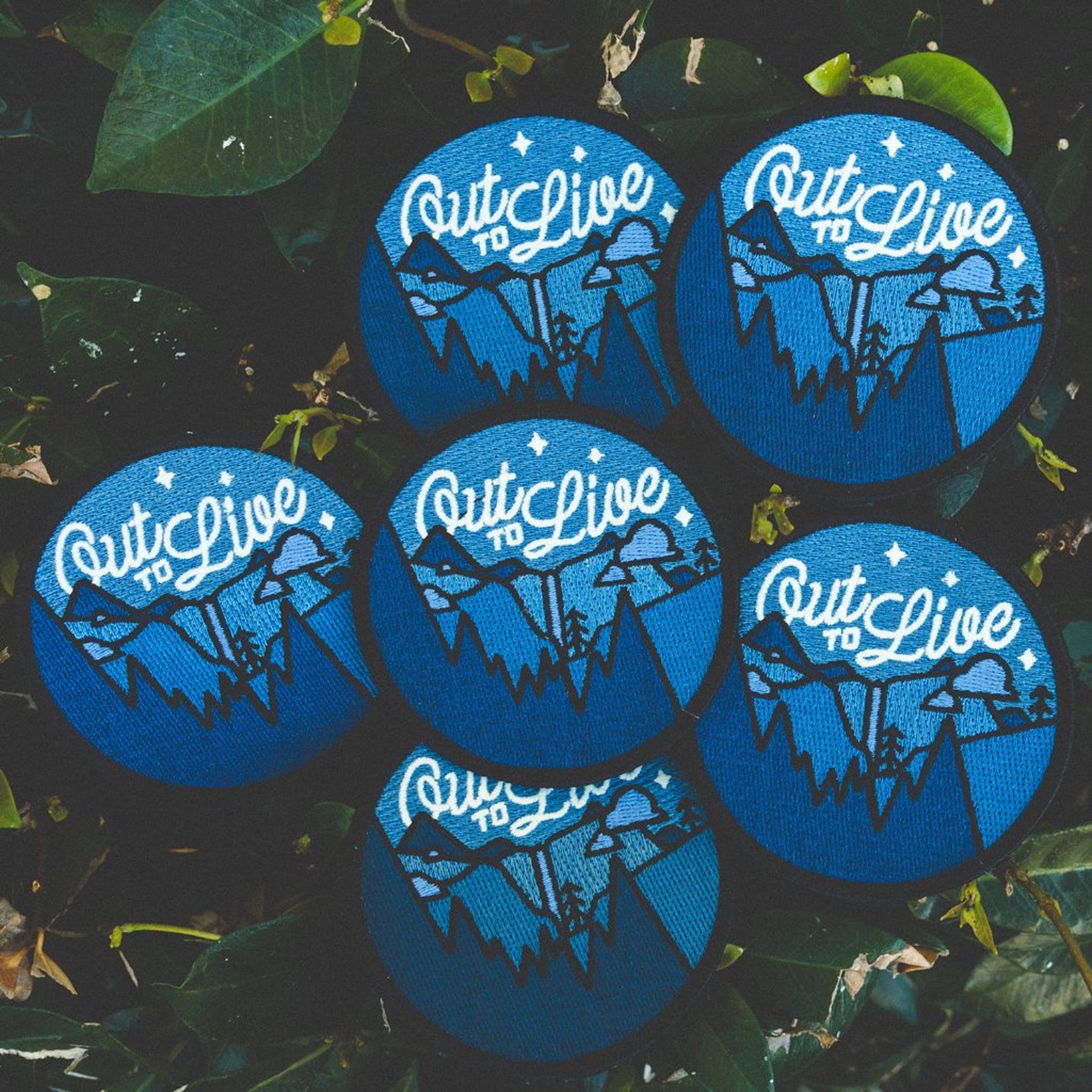 Out to Live Glow in the Dark Embroidered Patch - Etsy