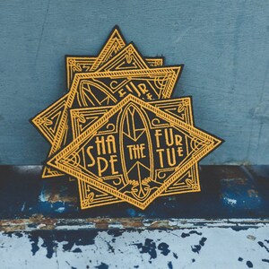 Shape the Future Embroidered Patch - Etsy