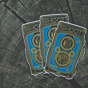 Film Camera Sticker Set 2 - Etsy