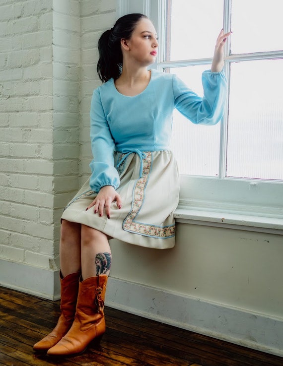 1960s Vicky Vaughn Mod Dress - Gem