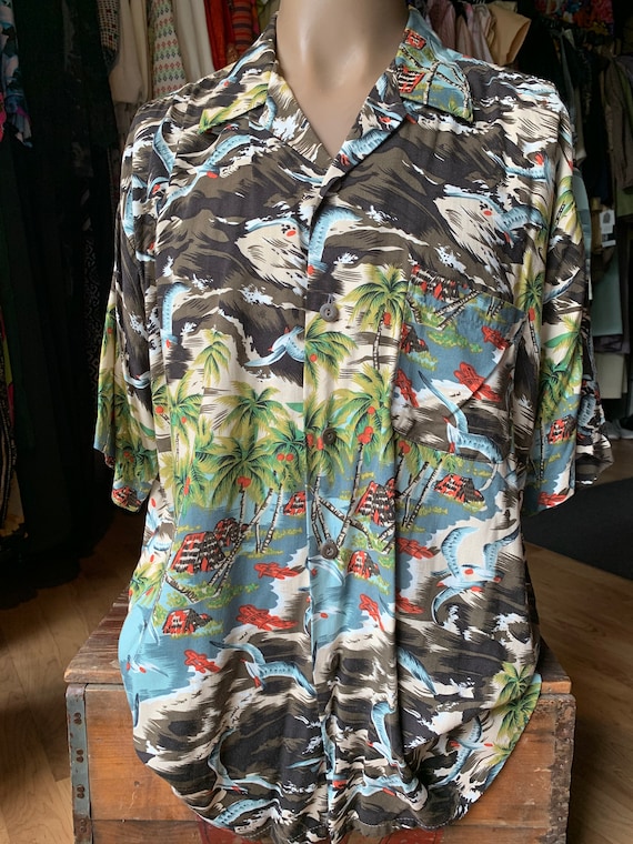 Vintage “Ocean Currents” original special brand aloha… - Gem