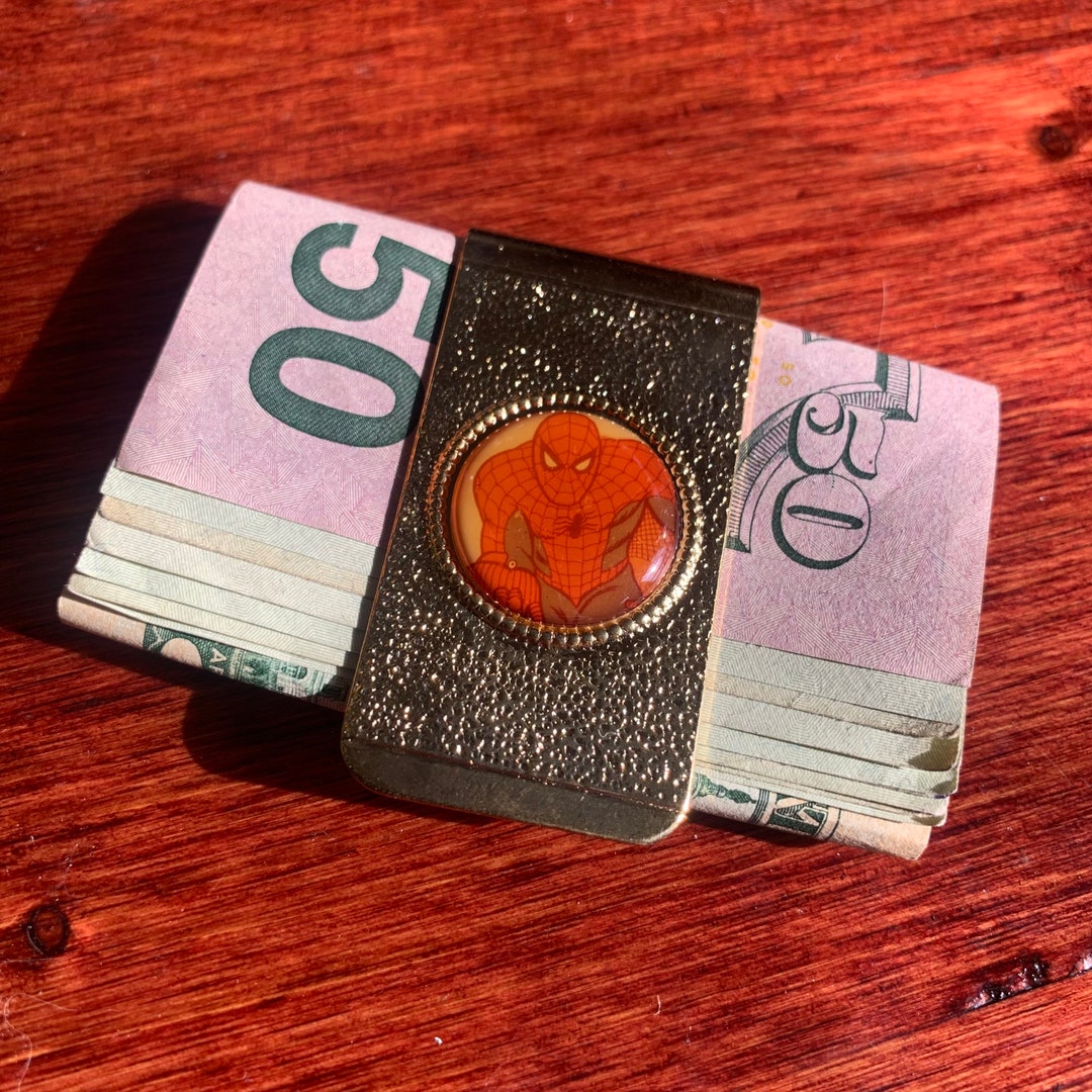Vintage Spider-man Money Clip - Etsy