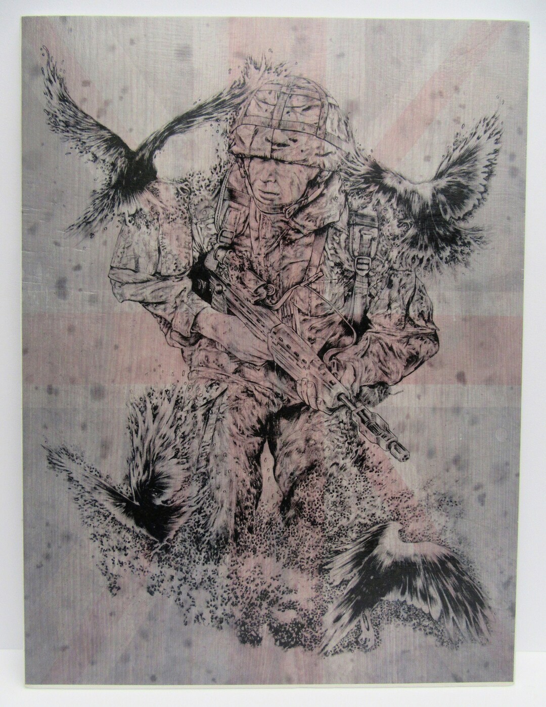 UK Armed Forces - Modern Warfare Military Combat Veteran Soldier - Hand ...