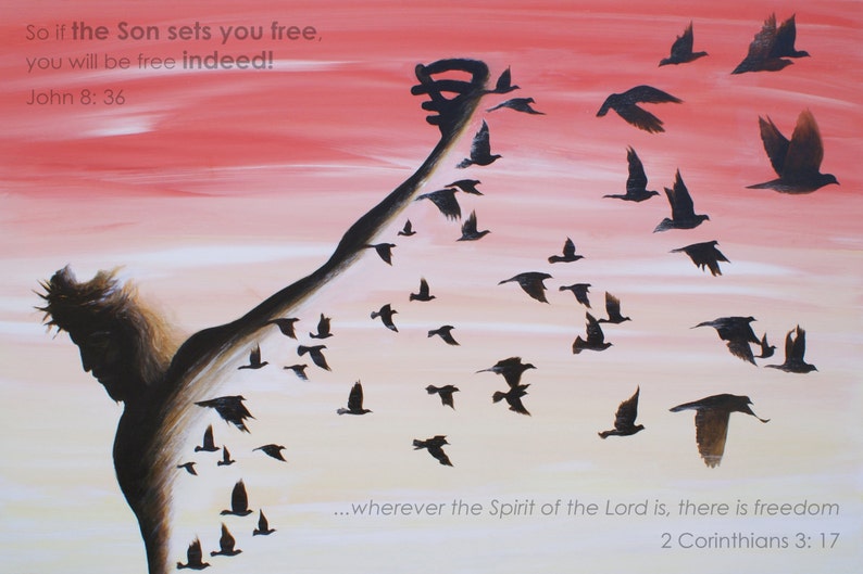 FREEDOM IN CHRIST #3: A Special Edition Print of an Original Painting ...
