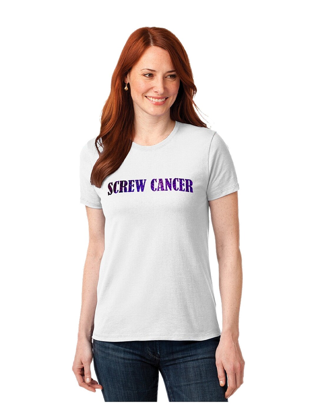 SCREW CANCER - Etsy