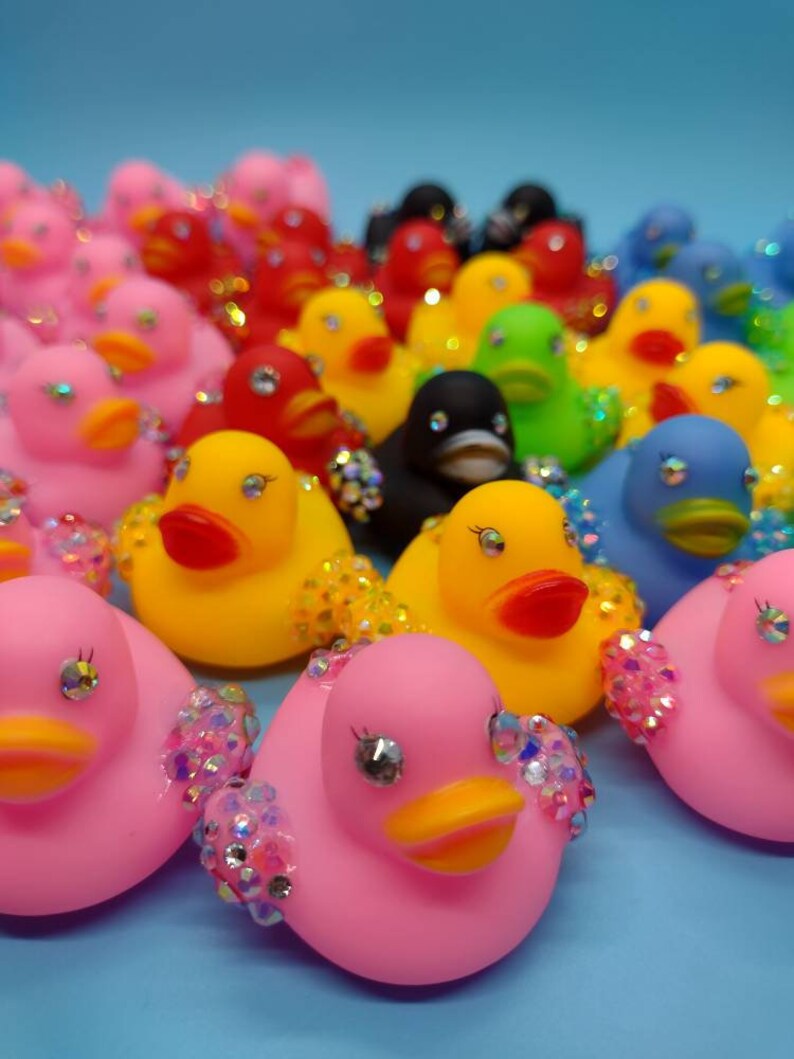 Sparkle Rubber Duck/#duckduck - Etsy