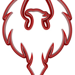 Phoenix Bird Shape Cookie and Fondant Cutter - Etsy