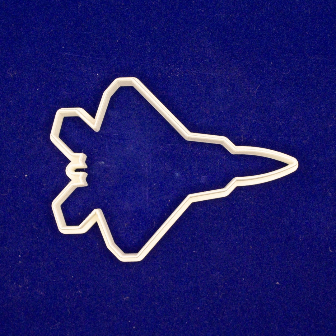 F-22 Raptor Jet Airplane Cookie and Fondant Cutter - Etsy