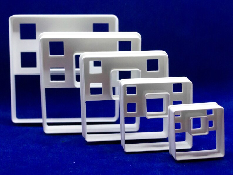 Square Donut Polymer Clay Cutter | Etsy