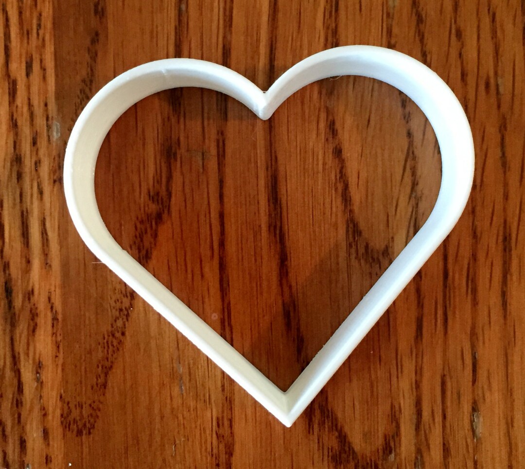 Heart Shaped Polymer Clay Cutter - Etsy