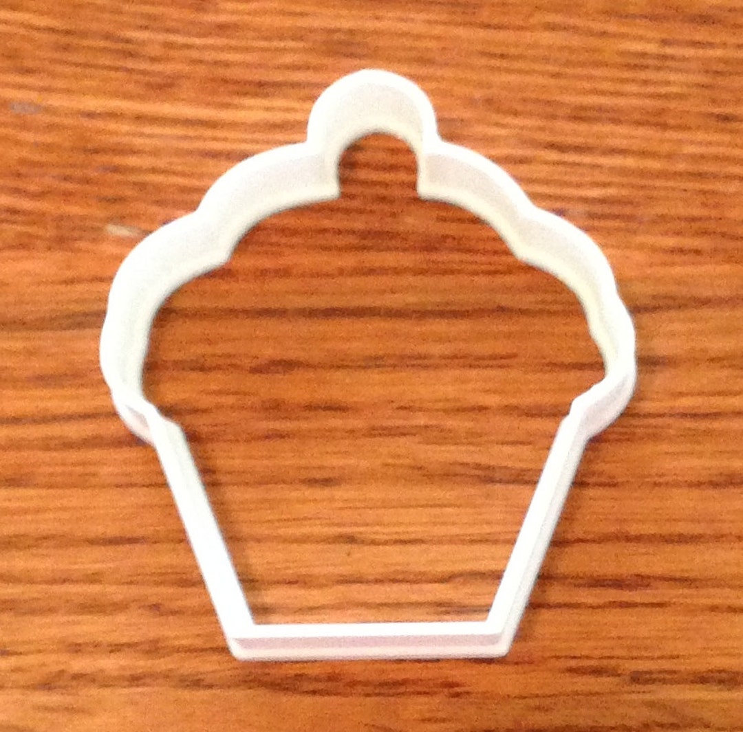 Cupcake Cookie and Fondant Cutter - Etsy