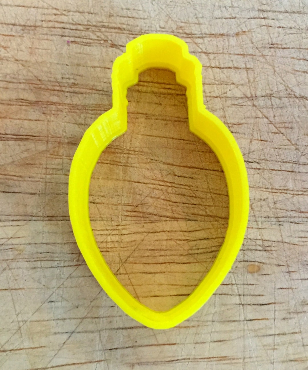 Christmas Light Bulb Cookie and Fondant Cutter - Etsy