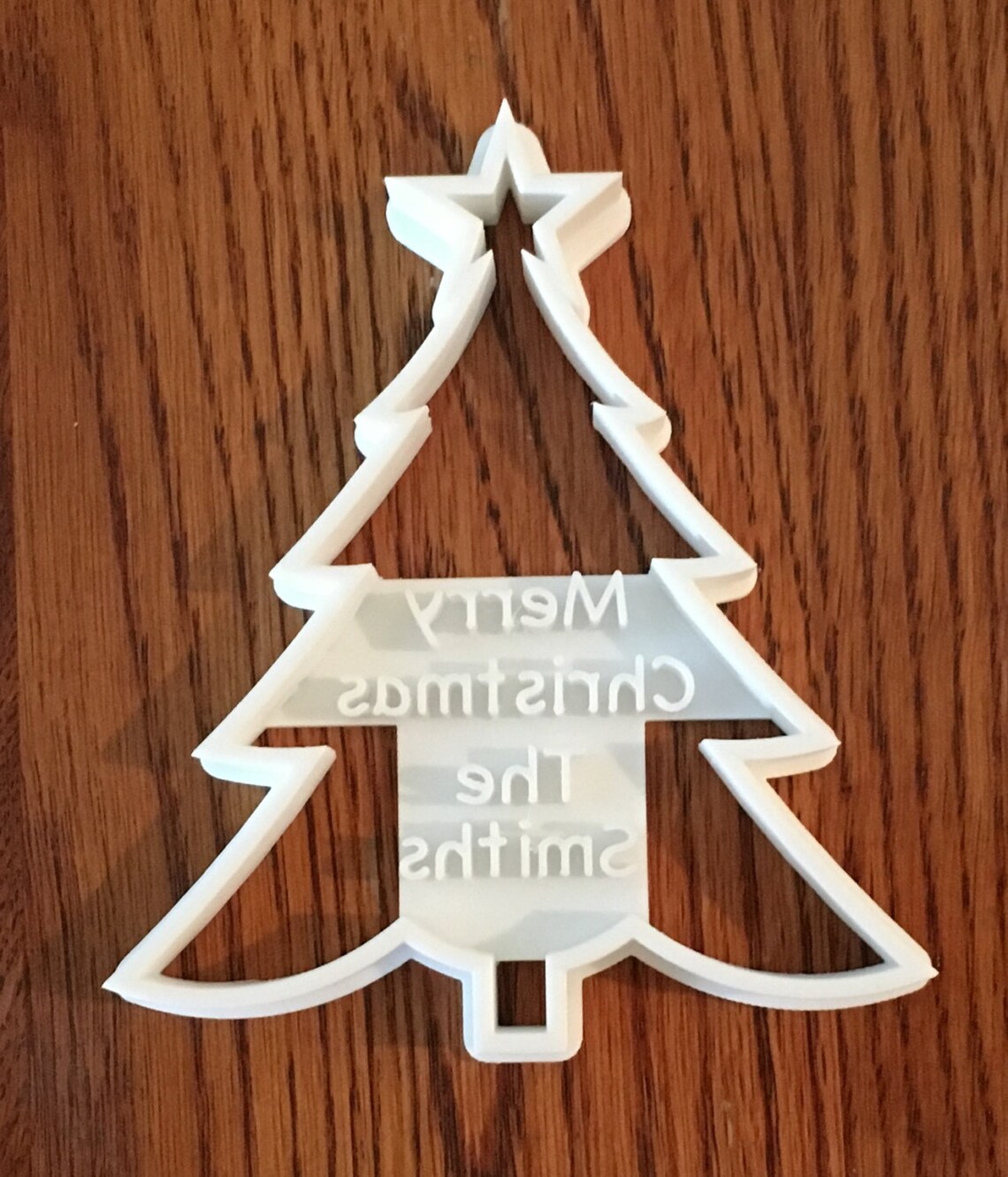 Christmas Tree PERSONALIZED Cookie and Fondant Cutter - Etsy