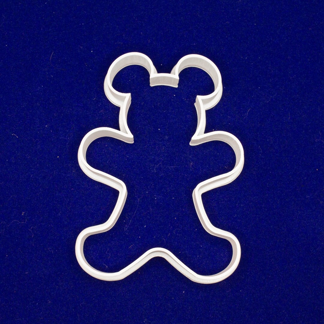 Mickey Mouse Gingerbread Man Cookie and Fondant Cutter - Etsy