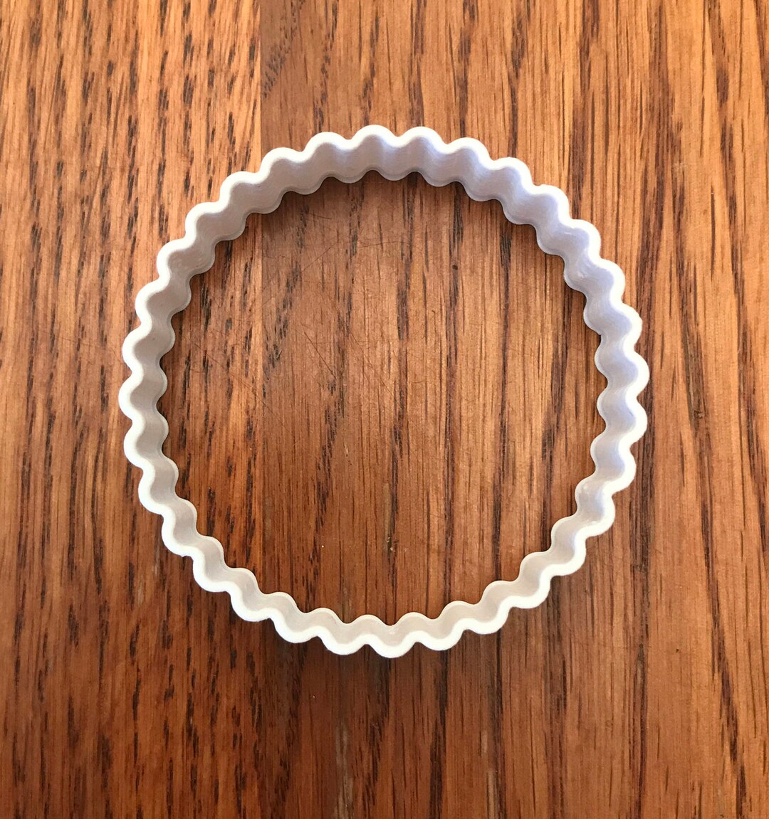 Wavy Scalloped Edged Circle Cookie and Fondant Cutter - Etsy