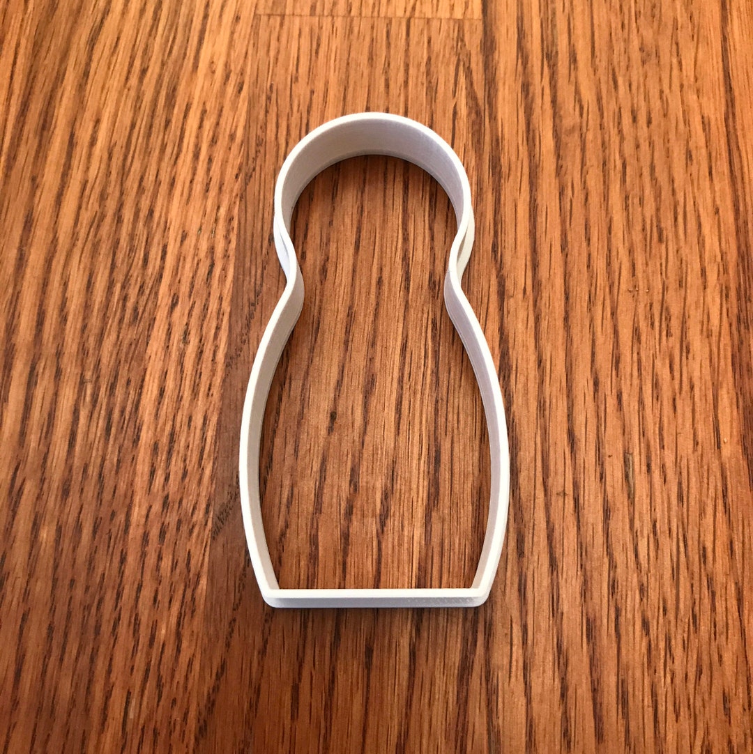 Russian Stacking Doll or Matryoshka Cookie and Fondant Cutter - Etsy