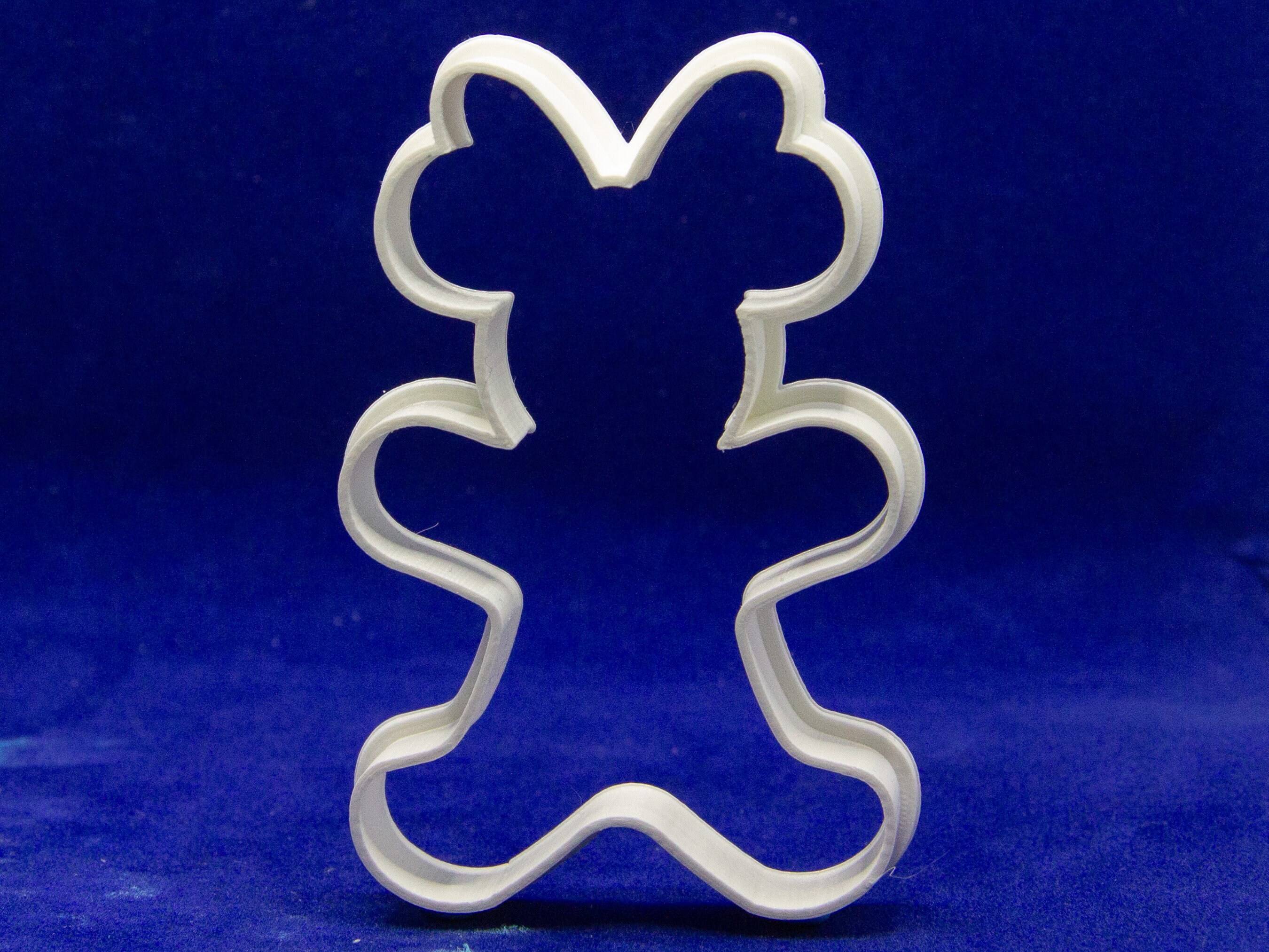 Minnie Mouse Gingerbread Man Cookie and Fondant Cutter - Etsy