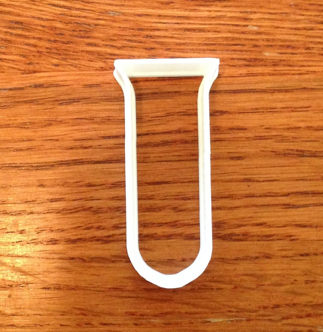 Test Tube Cookie and Fondant Cutter - Etsy
