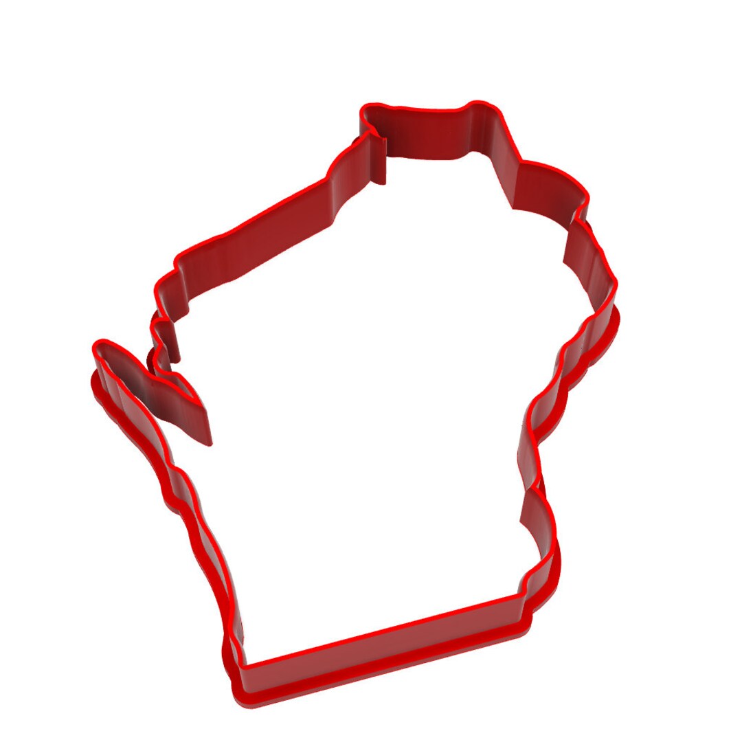 Wisconsin State Cookie and Fondant Cutter - Etsy