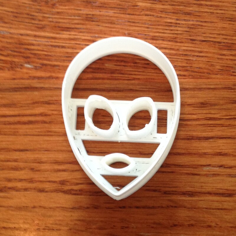 Alien Cookie Cutter - Etsy