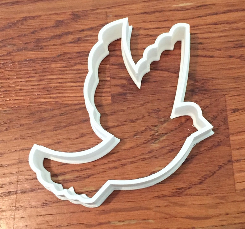 Bird in Flight Cookie and Fondant Cutter - Etsy
