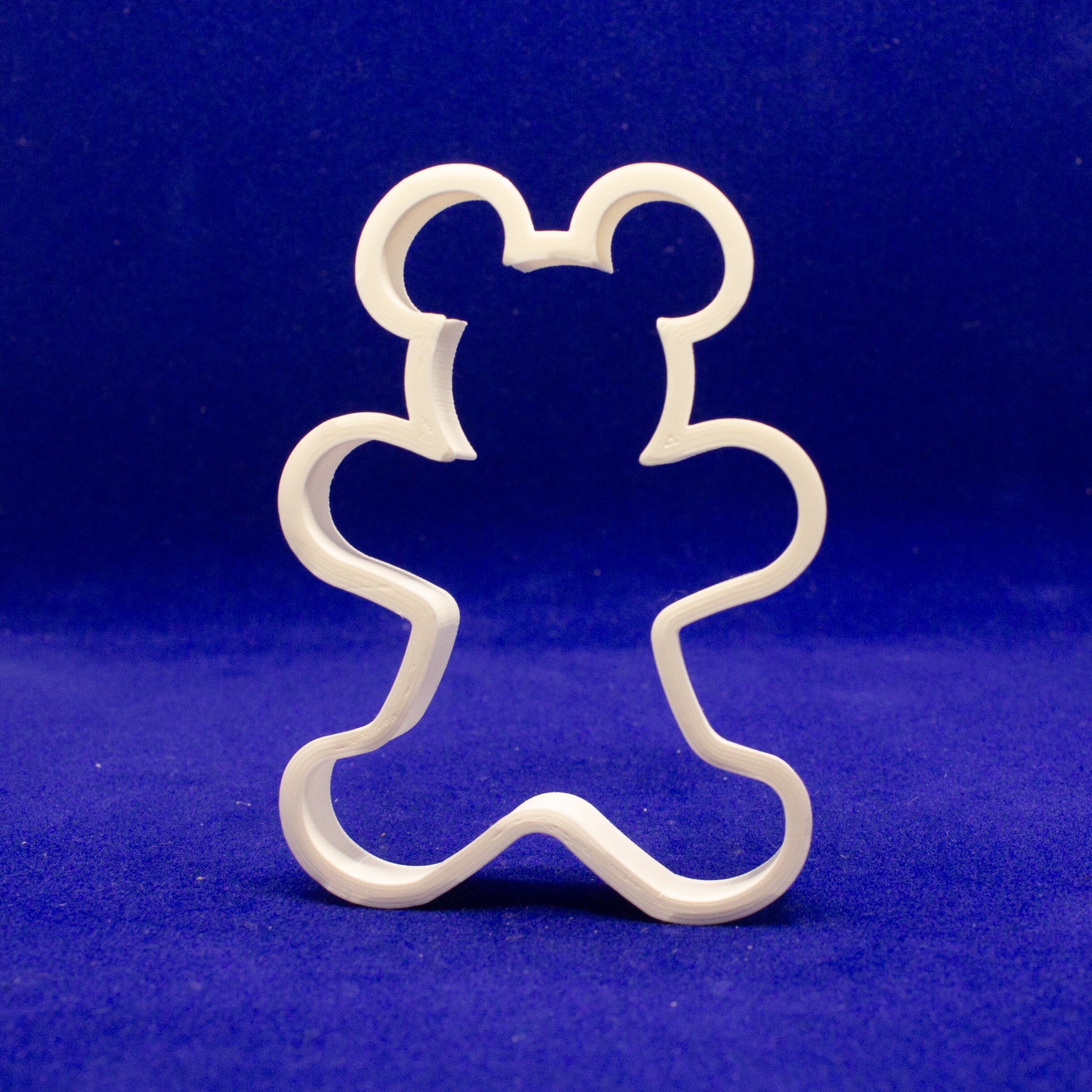 Mickey Mouse Gingerbread Man Cookie and Fondant Cutter - Etsy