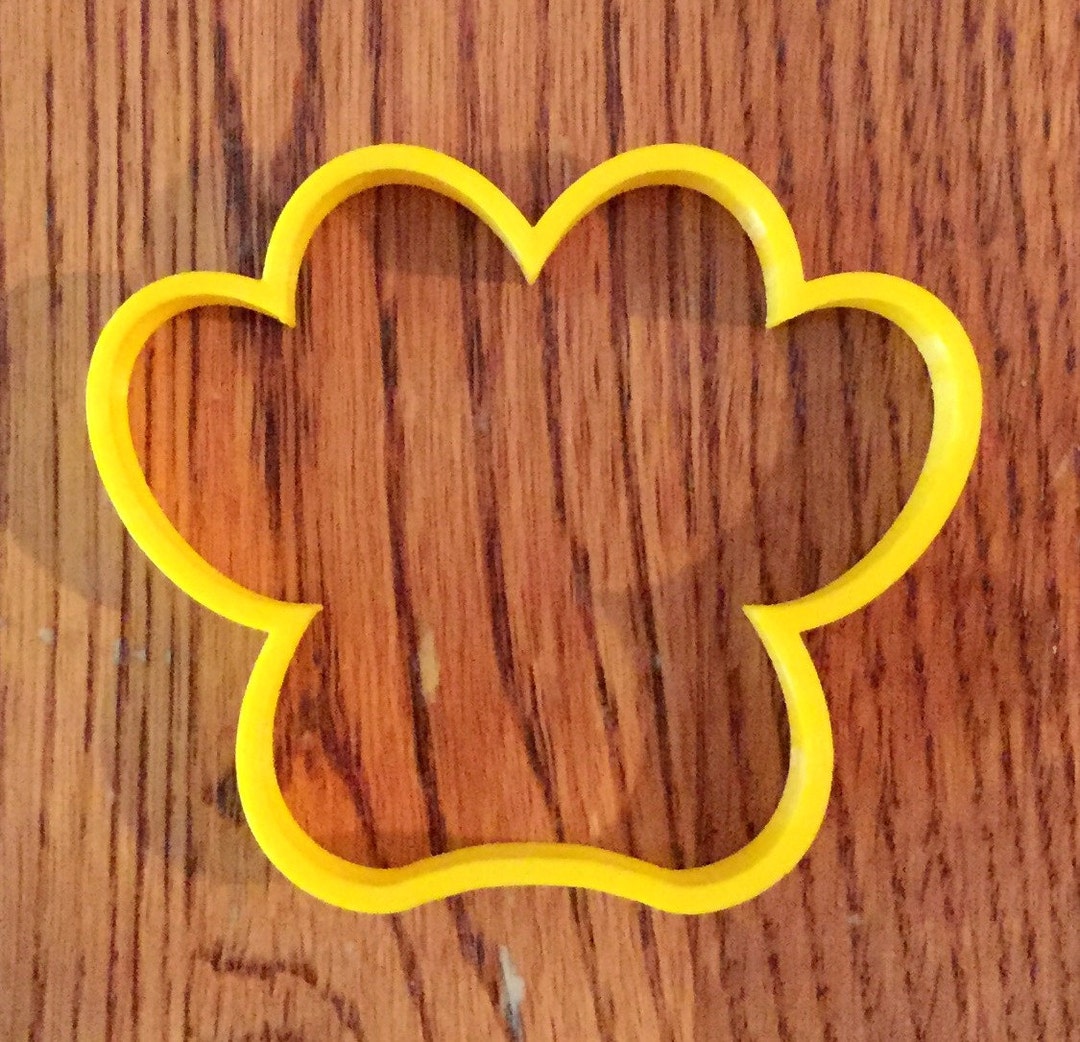Paw Print Cookie and Fondant Cutter - Etsy